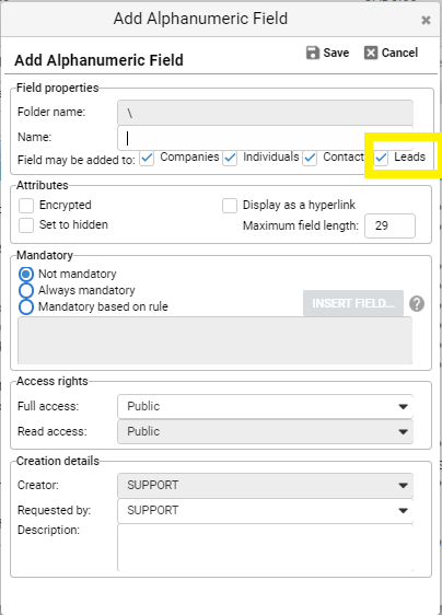 create-a-user-defined-field-for-the-leads-module – Maximizer