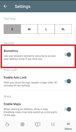 enable-or-disable-biometrics – Maximizer