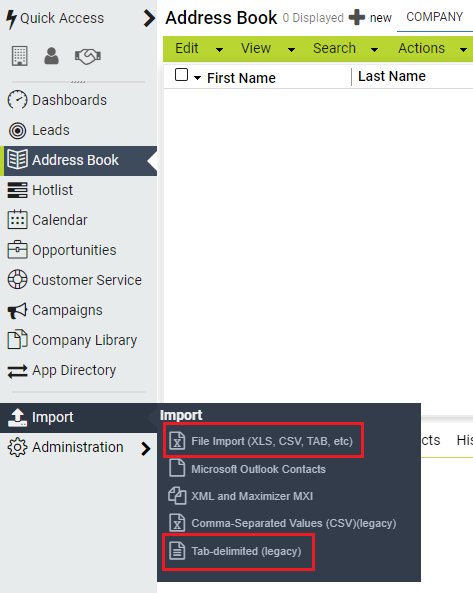 import-manager – Maximizer