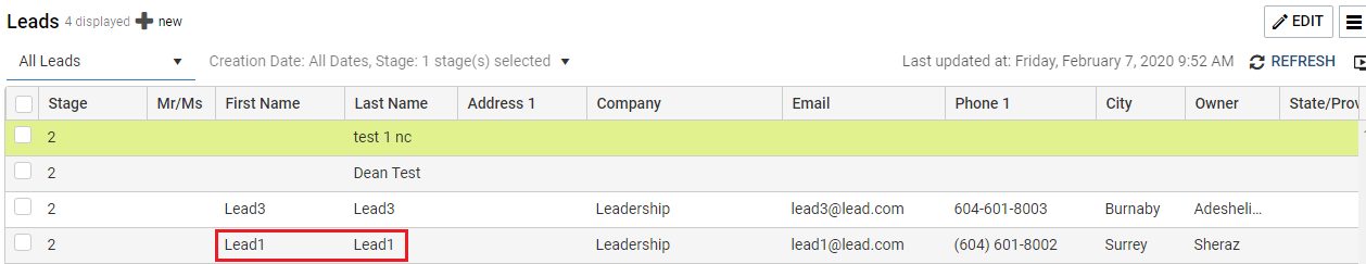 Linking Leads – Maximizer