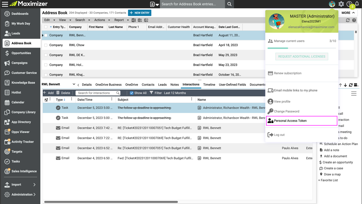 Setting Up Zapier For Maximizer Cloud – Maximizer