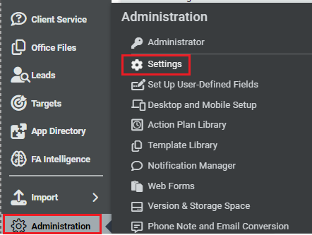 Modify or Create an Account Process and Stages via Settings – Maximizer