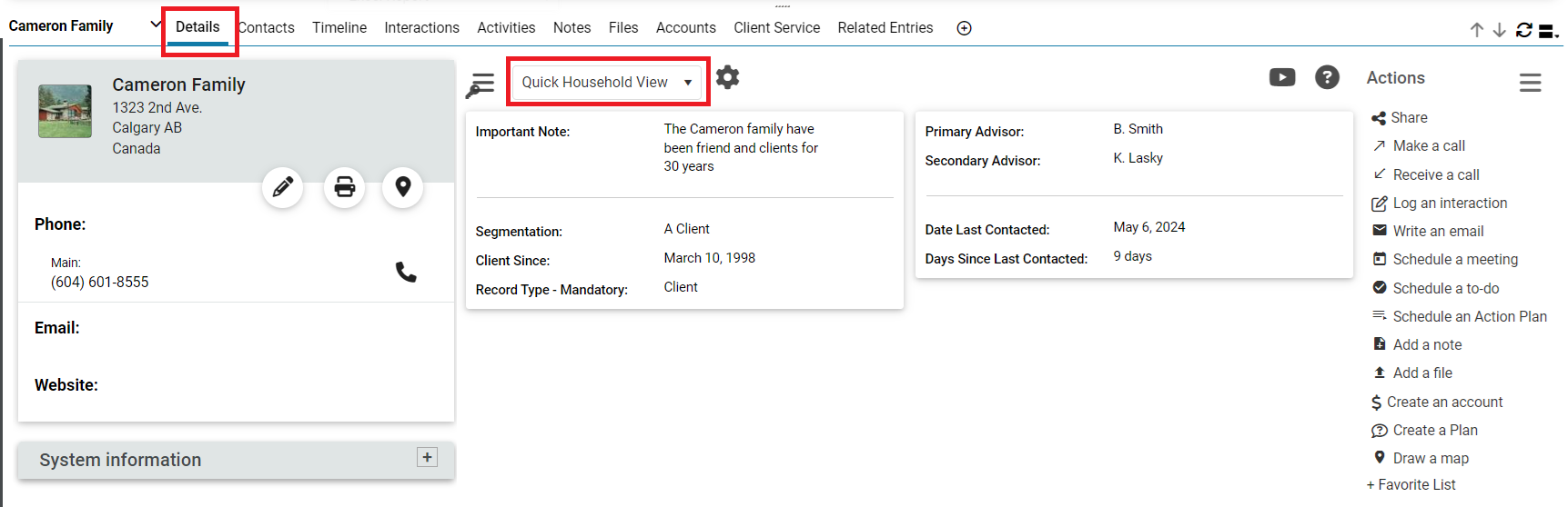 View-Key-Fields – Maximizer