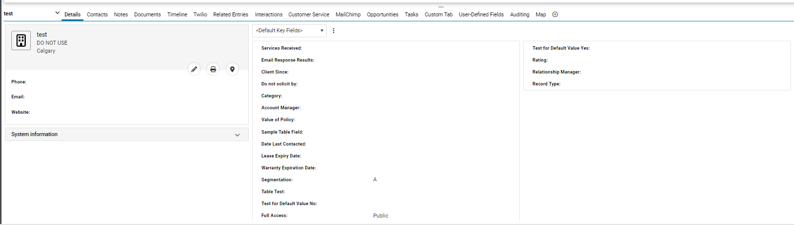 View contacts associated with entries – Maximizer