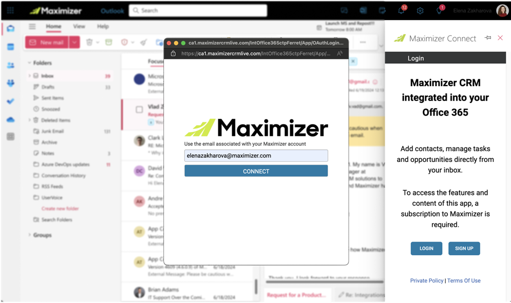 Microsoft Outlook Integration - Getting Started Guide (Maximizer CRM ...