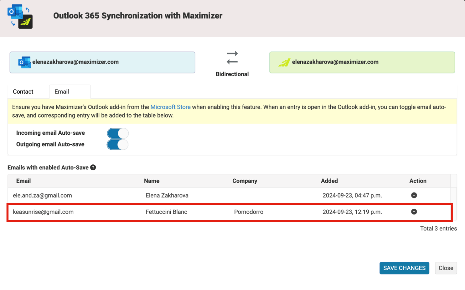 Microsoft Outlook Integration - Getting Started Guide (Maximizer CRM ...