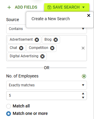 Creating A Saved Search In The Leads Module – Maximizer