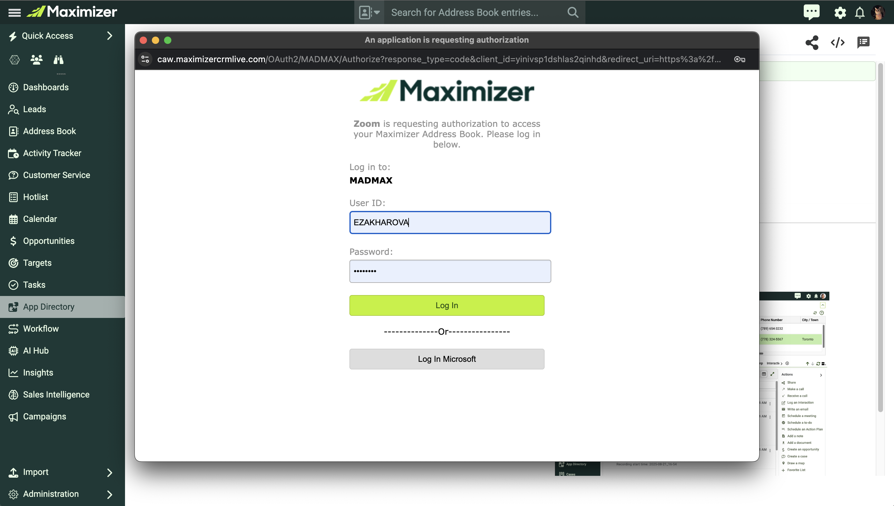 Zoom Integration – Installation Guide – Maximizer